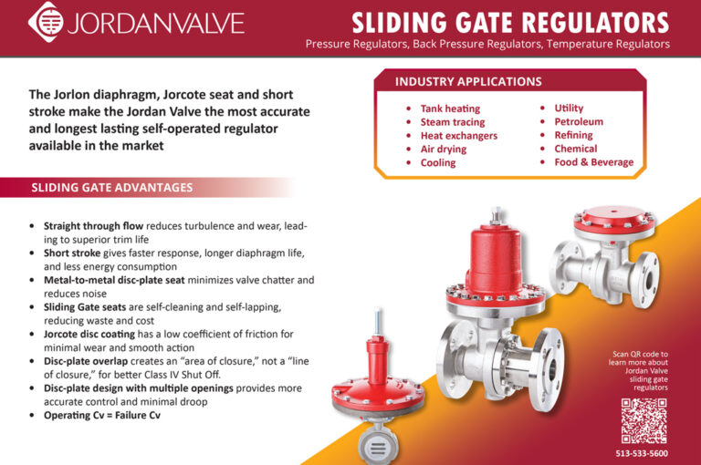 Reference Guides for Sliding Gate Control & Regulators | Jordan Valve